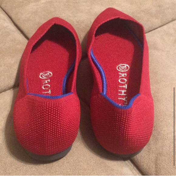 Rothy's | Shoes | The Point Bright Red Rothys | Poshmark